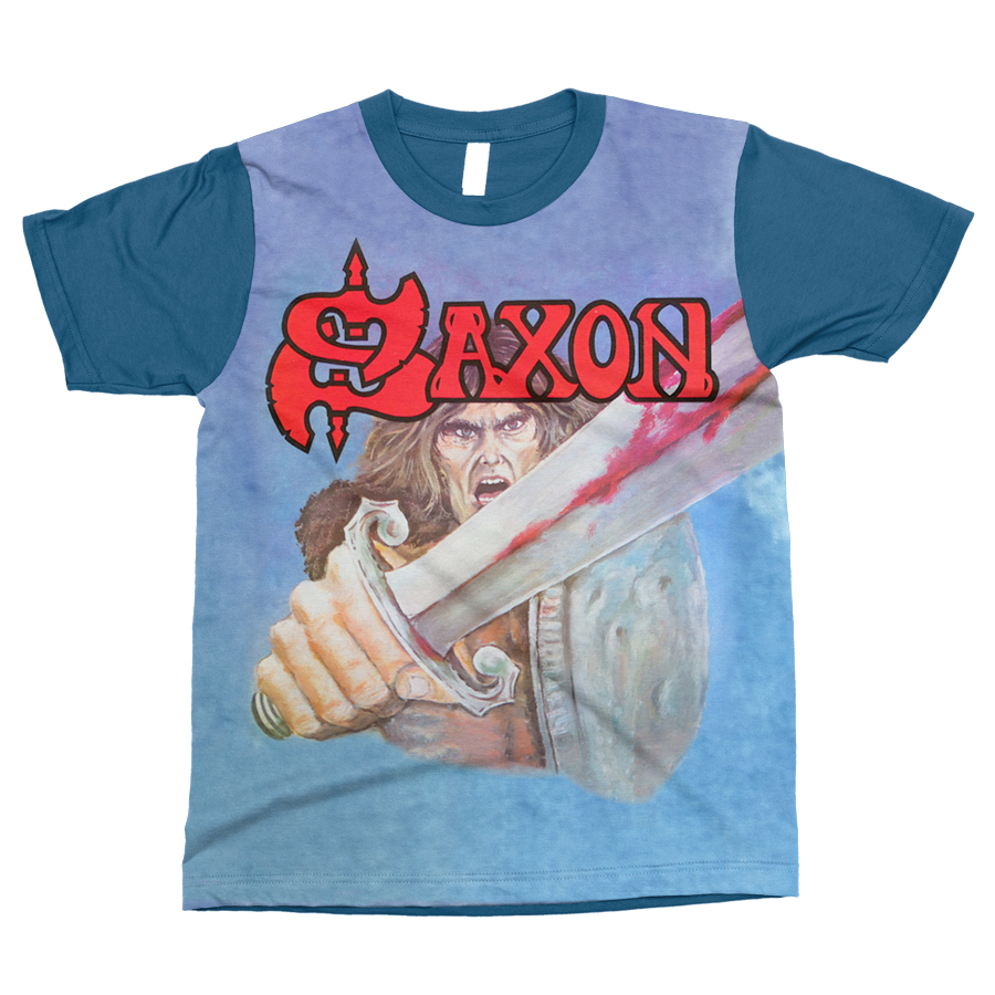 Camiseta Saxon (azul) - Best Pick